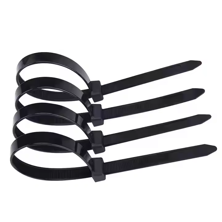 Стяжка (хомут) нейлоновая пластиковая, крепеж 4х200мм 500PCS