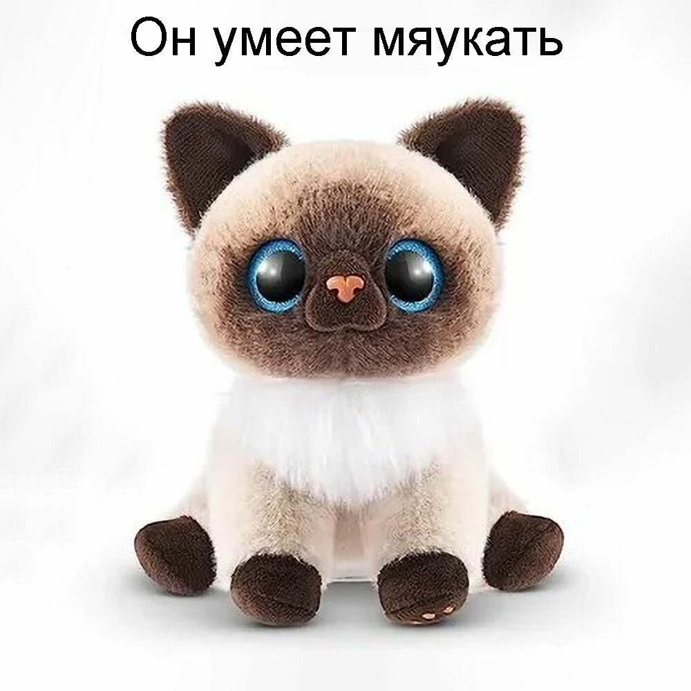 Подарок с мягкой игрушкой ZURU Pets Alive Кошка 9541, со звуком, игрушка для девочки, 3+