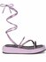 Сандалии Giuseppe Zanotti, размер 37 IT, тёмно-розовый