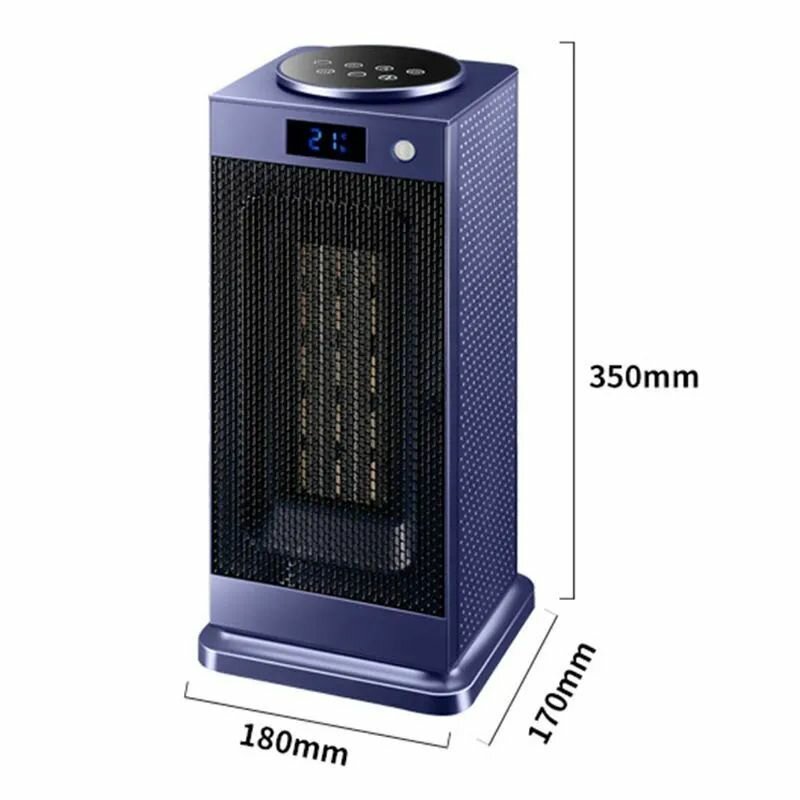 Конвекторный обогреватель2000 Вт, вентилятор тепловая завеса с пультом ДУ, с цифровым термостатом