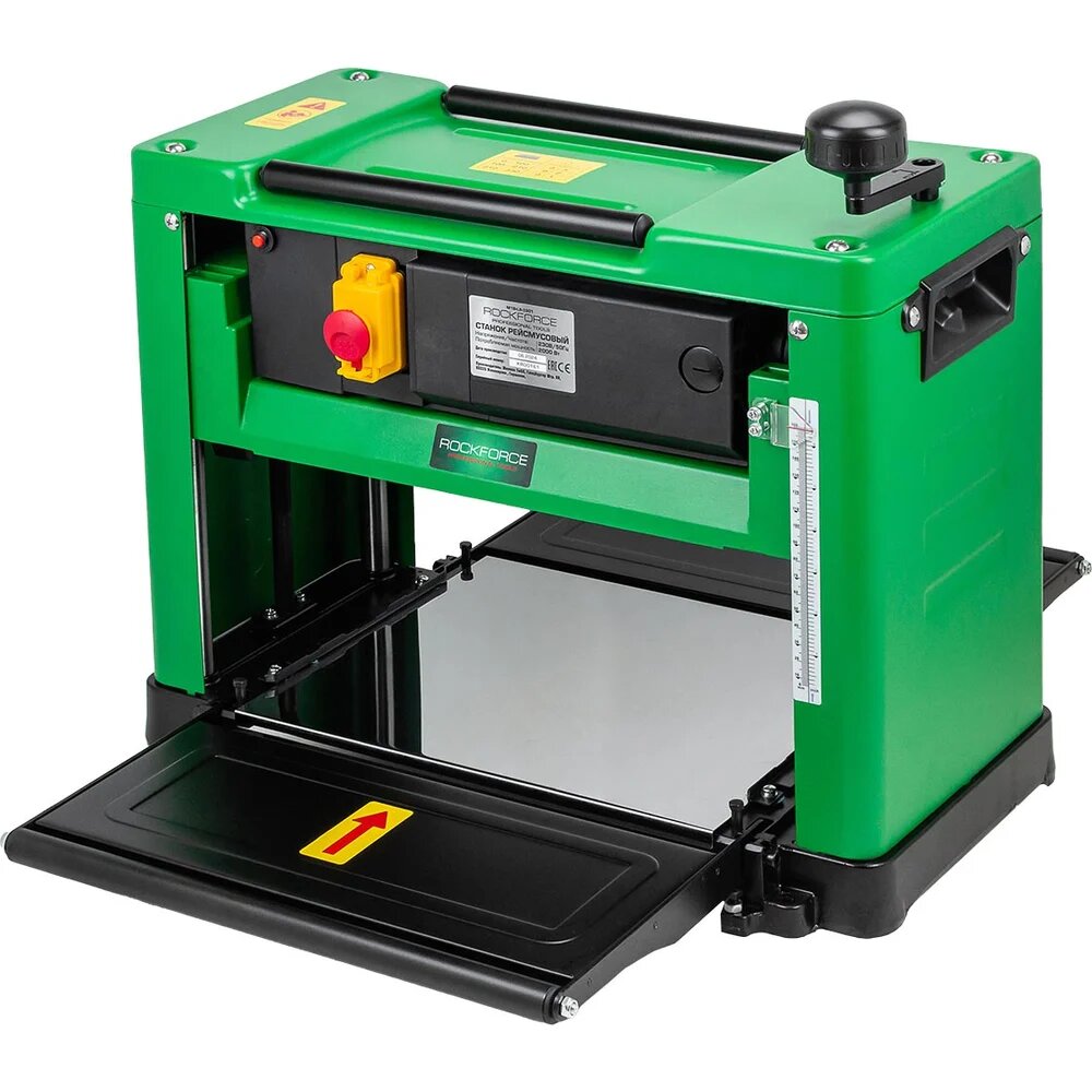 Станок рейсмусовый Rockforce 2000Вт, 8000 об/мин, ширина строгания 330 мм, глубина строгания 3 мм RF-M1B-LS-3301(60754)