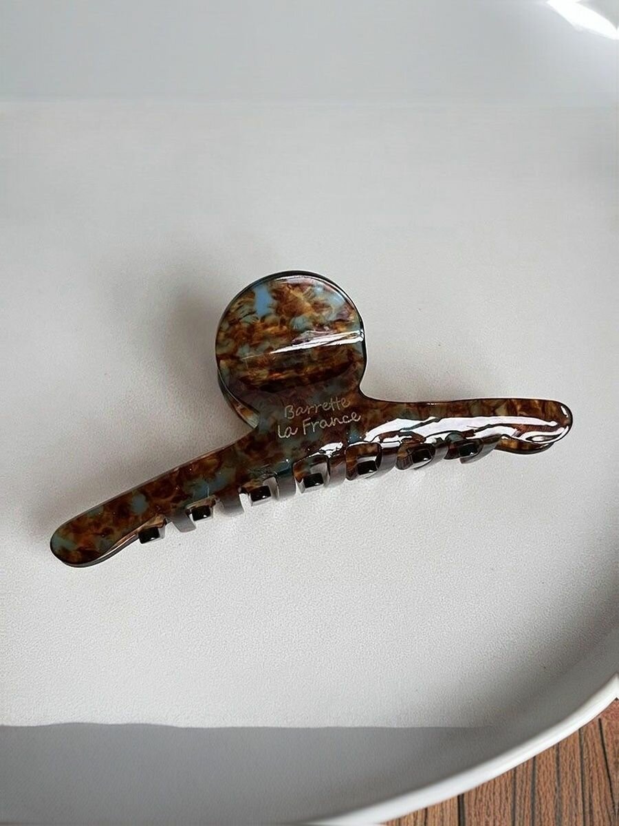 Большая изысканная заколка для волос. Краб для волос большой 11,5 см