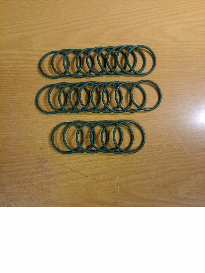 175.1111165-01 Кольцо уплотнительное секции ТНВД 135, 175, 185 (язрти) зеленое 24 шт