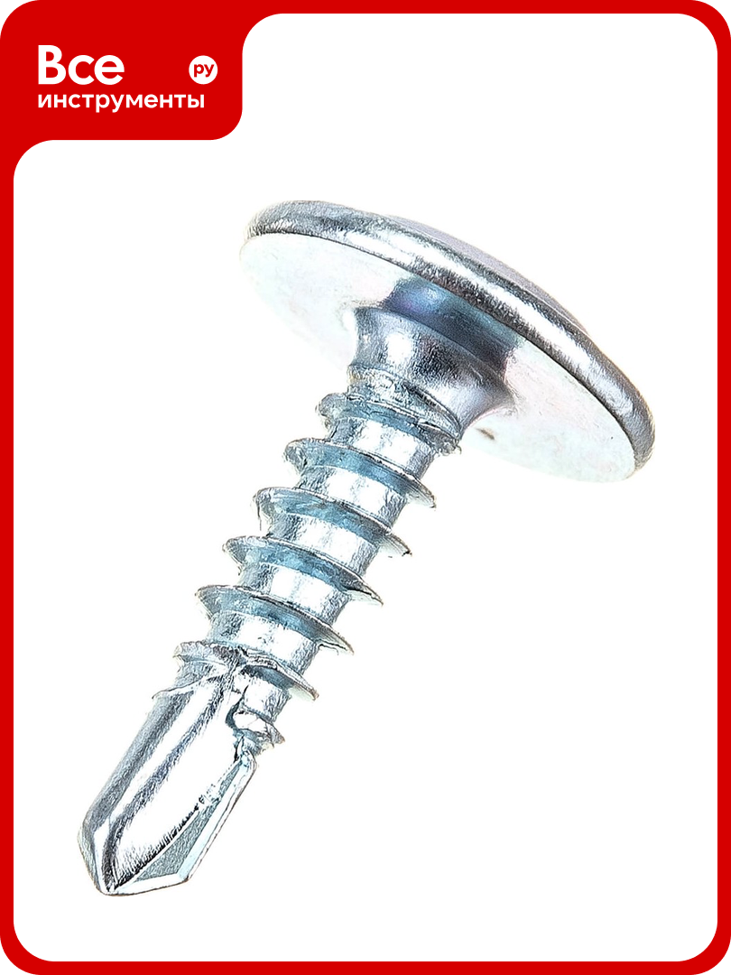 Усиленный саморез BULLIT ПШ 4.2х16, сверло, 1000 шт. 14-0018890
