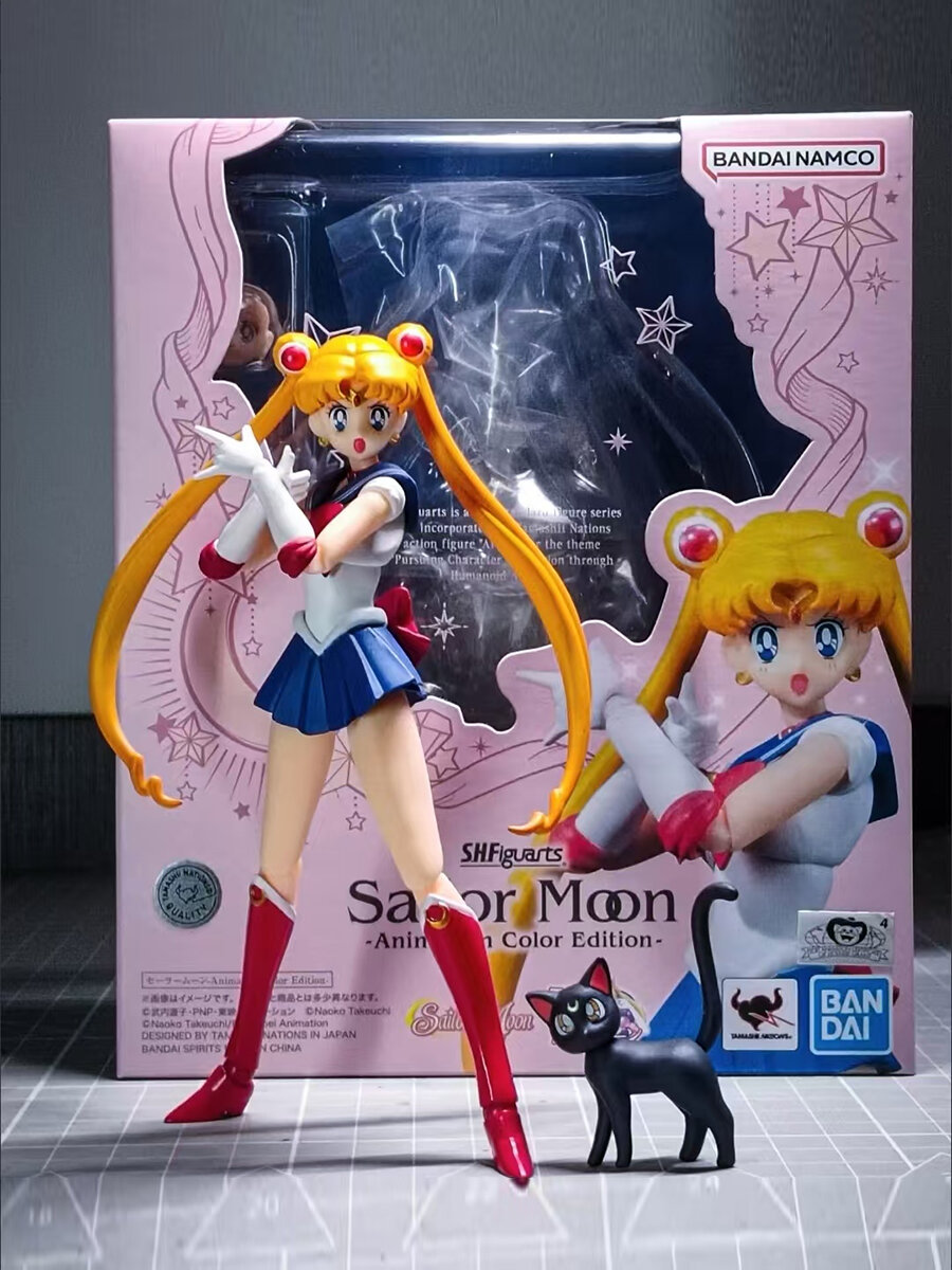 Экшн фигурка Bandai S.H.FIGUARTS Красотка-хранительница Сейлор Мун, Sailor Moon, SHF 14cm