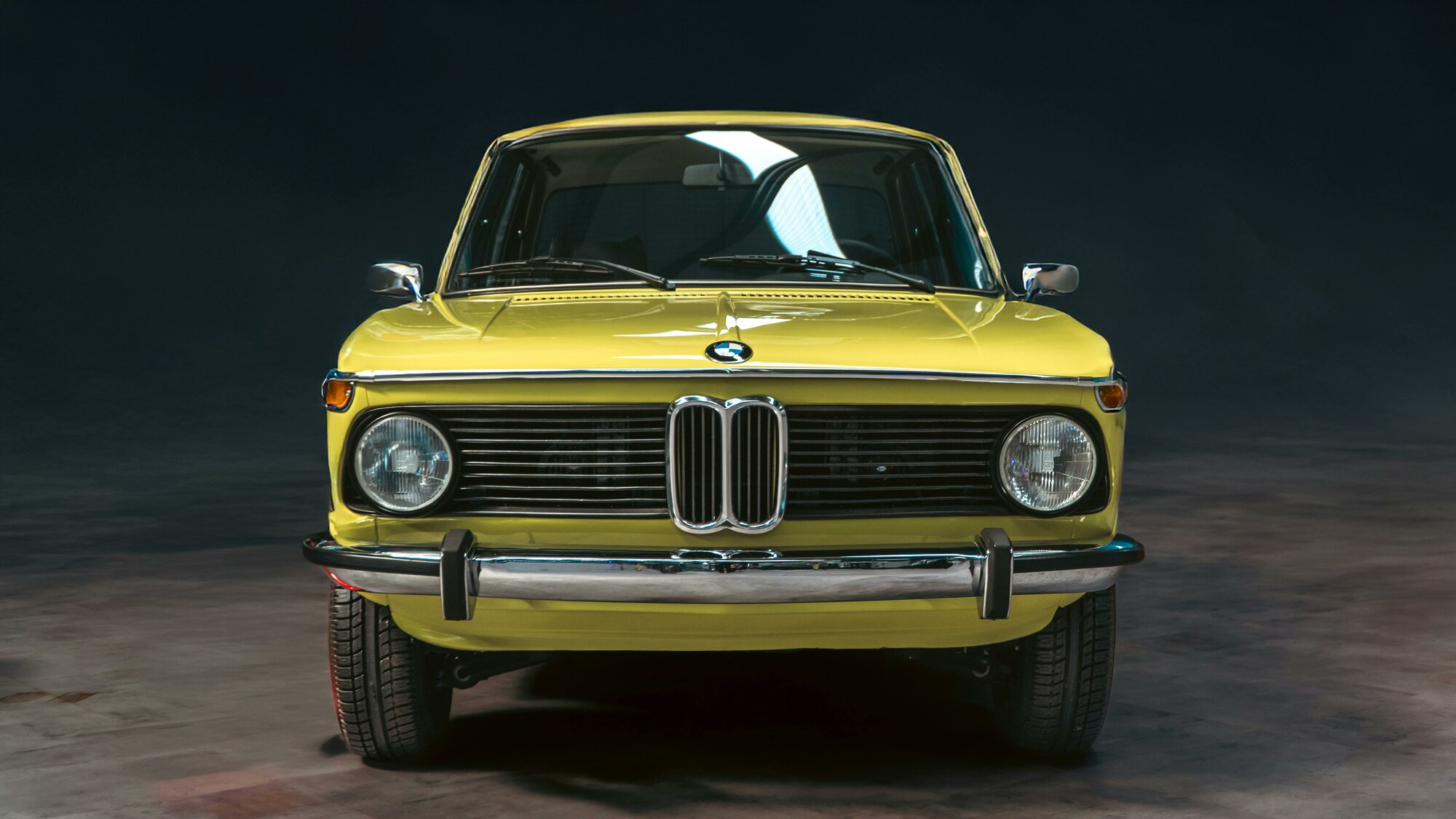 Картина на холсте 60x110 LinxOne "Автомобиль, интерьер для дома / декор на стену / дизайн