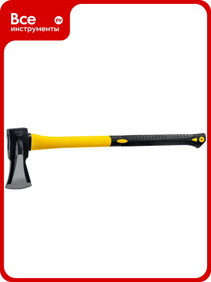 Топор-колун Stayer FIBERGLASS 2.8 кг 20623-20_z01, для раскалывания больших бревен