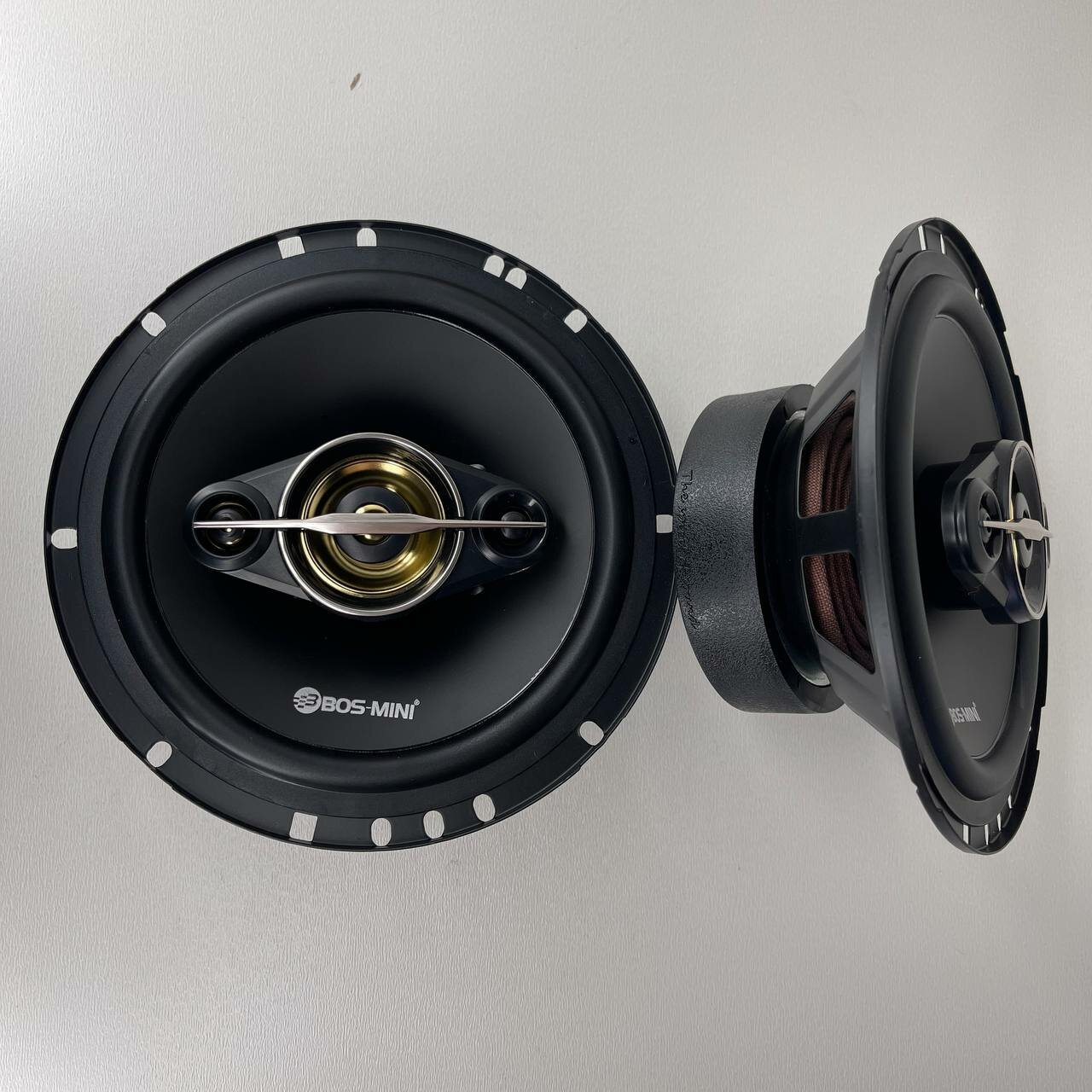 Автомобильные динамики Bos-Mini Bos-6571, 16 См (6.5 Дюймов), 300 Вт/ Комплект из 2 штук