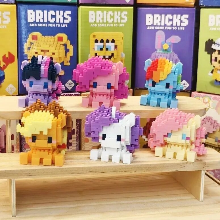 My Little Pony Пластиковый набор конструкторов 6шт