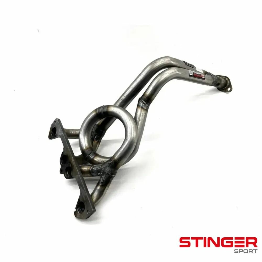 Выпускной коллектор паук 4-2-1 ST-Sport "Subaru Sound" Ваз 2108-2109, 2113, 2114, 2115 8кл / Один датчик