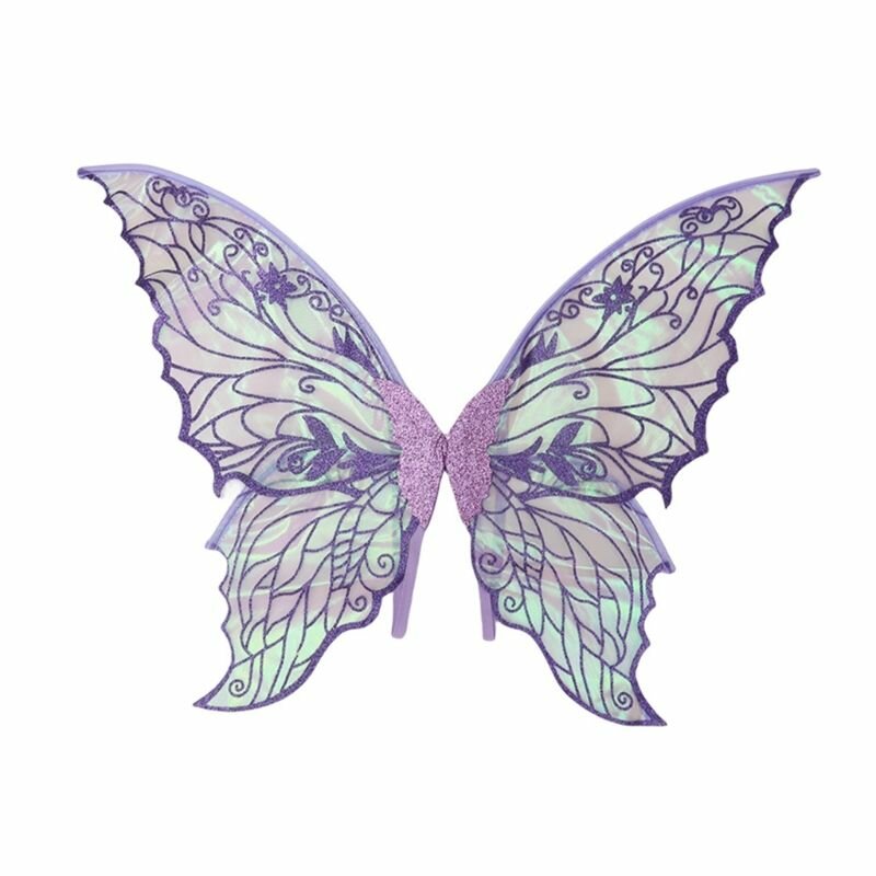 Крылья бабочки с 4 листьями бронзового цвета-фиолетовый