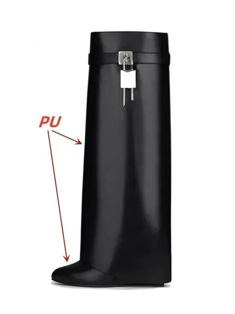 Европейские и американские металлические замки для высоких юбок, ботинок-труб, рукавов, сапог до колена, сапог на платформе