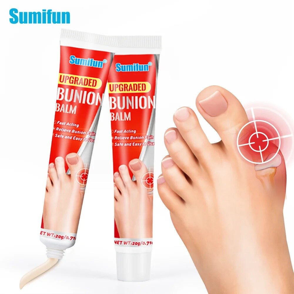 Мазь от вальгусной подагры, для всех типов кожи, массаж, антибактериальная, 20мл