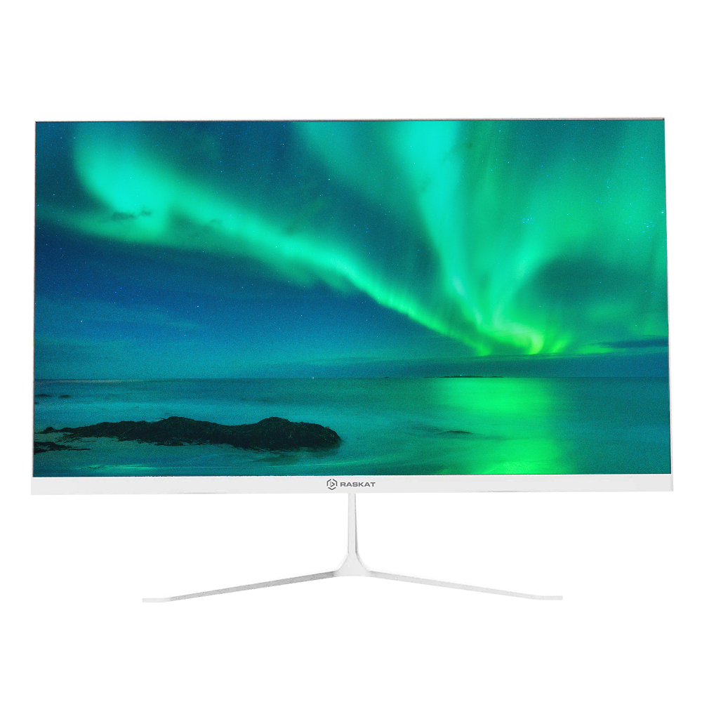 Монитор 23.8" Raskat I24F10DAW, IPS, Full HD, 5 мс, 100 Гц, белый