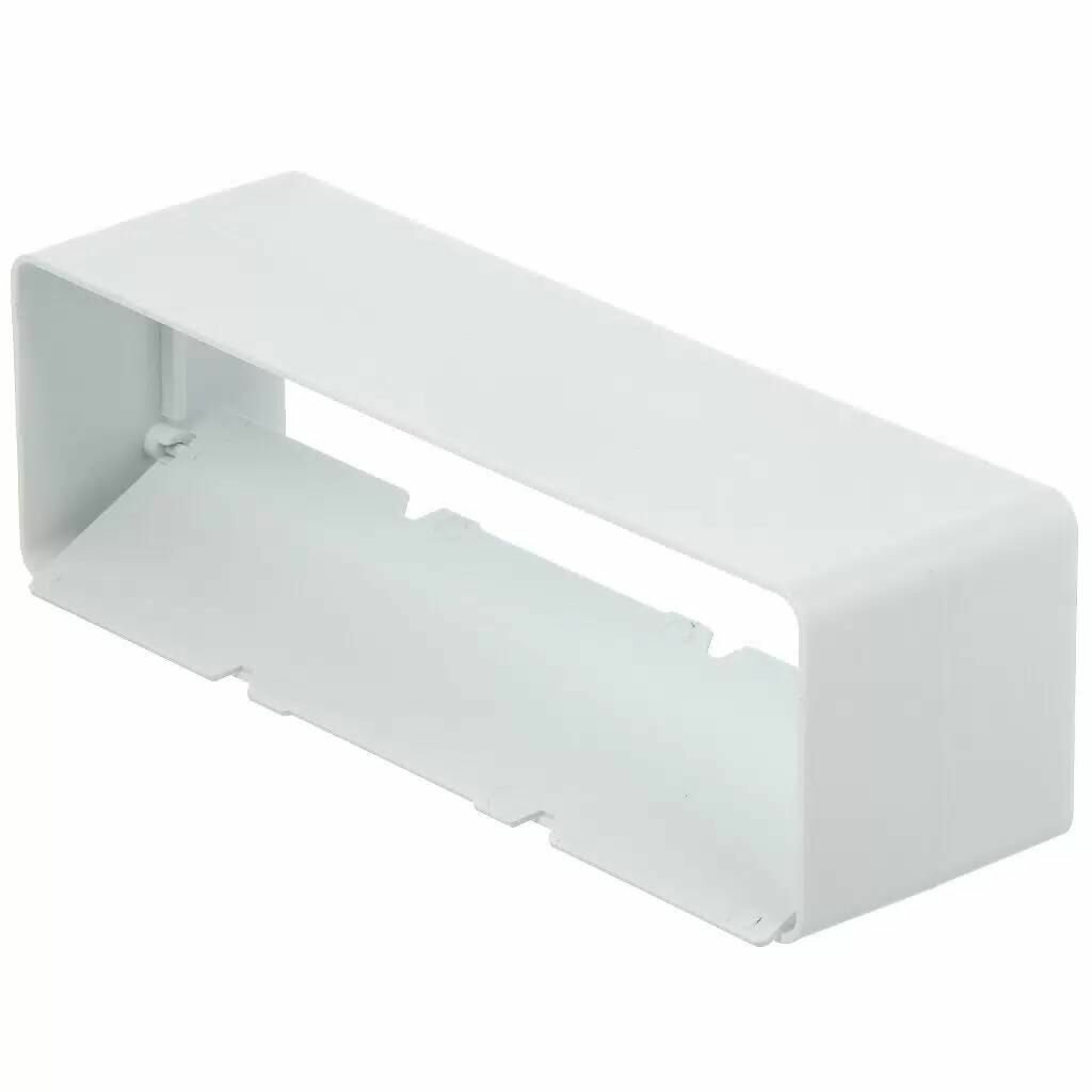 Вентиляционный соединитель Event ABS пластик, прямоугольный, обратный клапан, белый