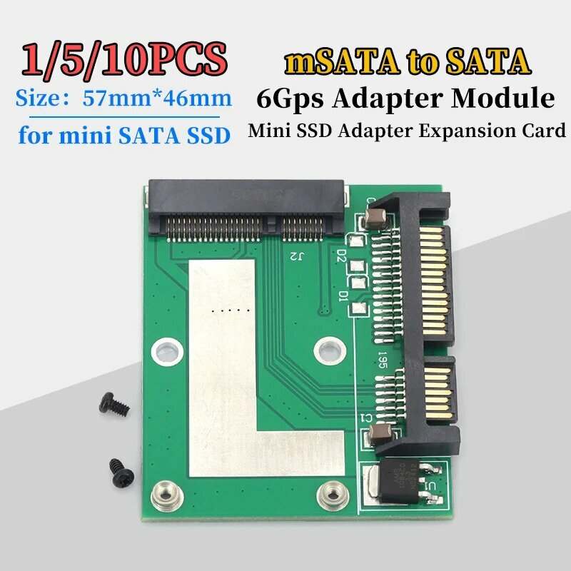 Huaxingfu mSATA к SATA Адаптер 1 шт.