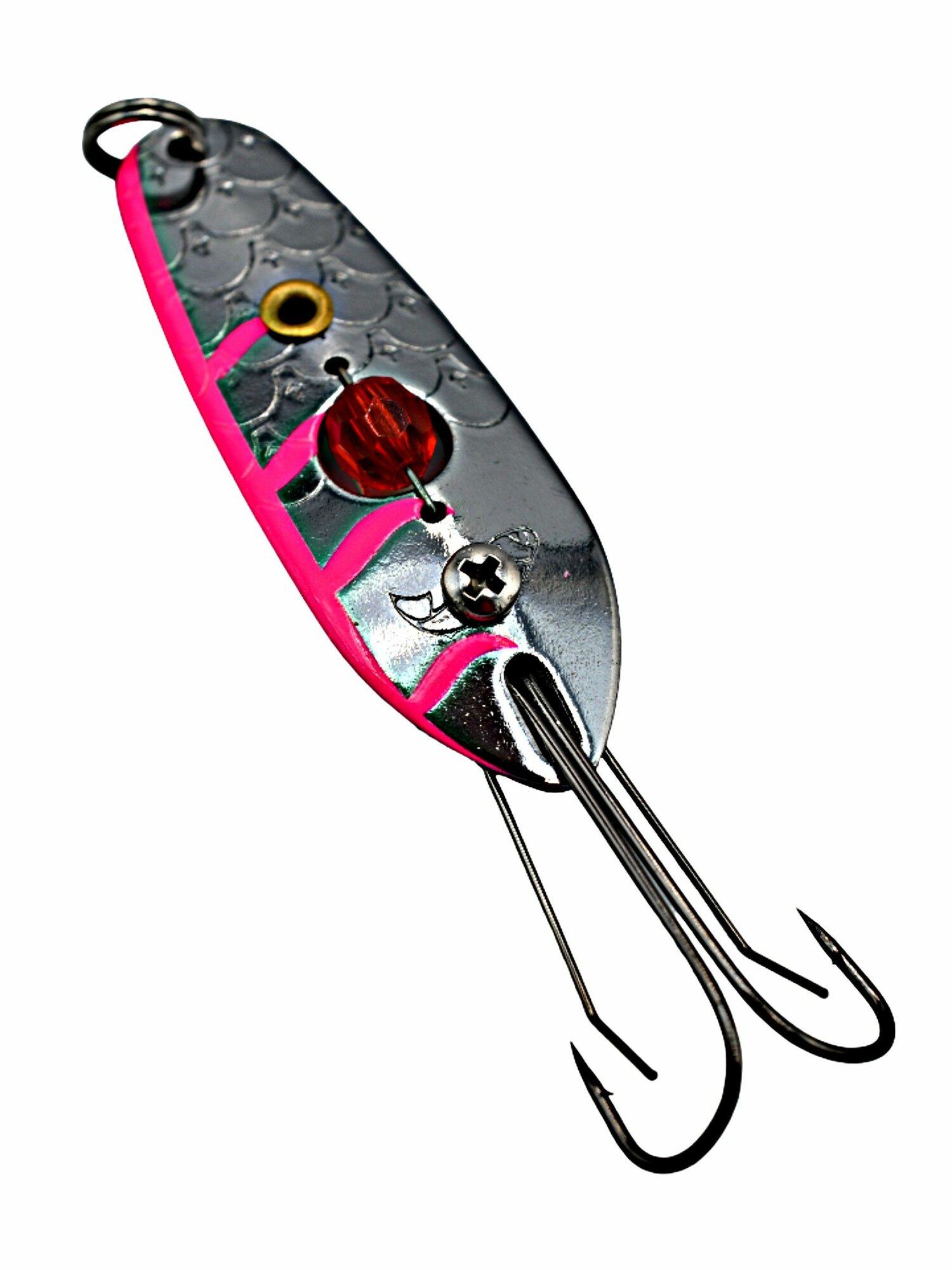 Блесна колебалка Kuusamo Rasanen Ruohikko Helmi 15г 60мм: на щуку, окуня, судака (незацепляйка)