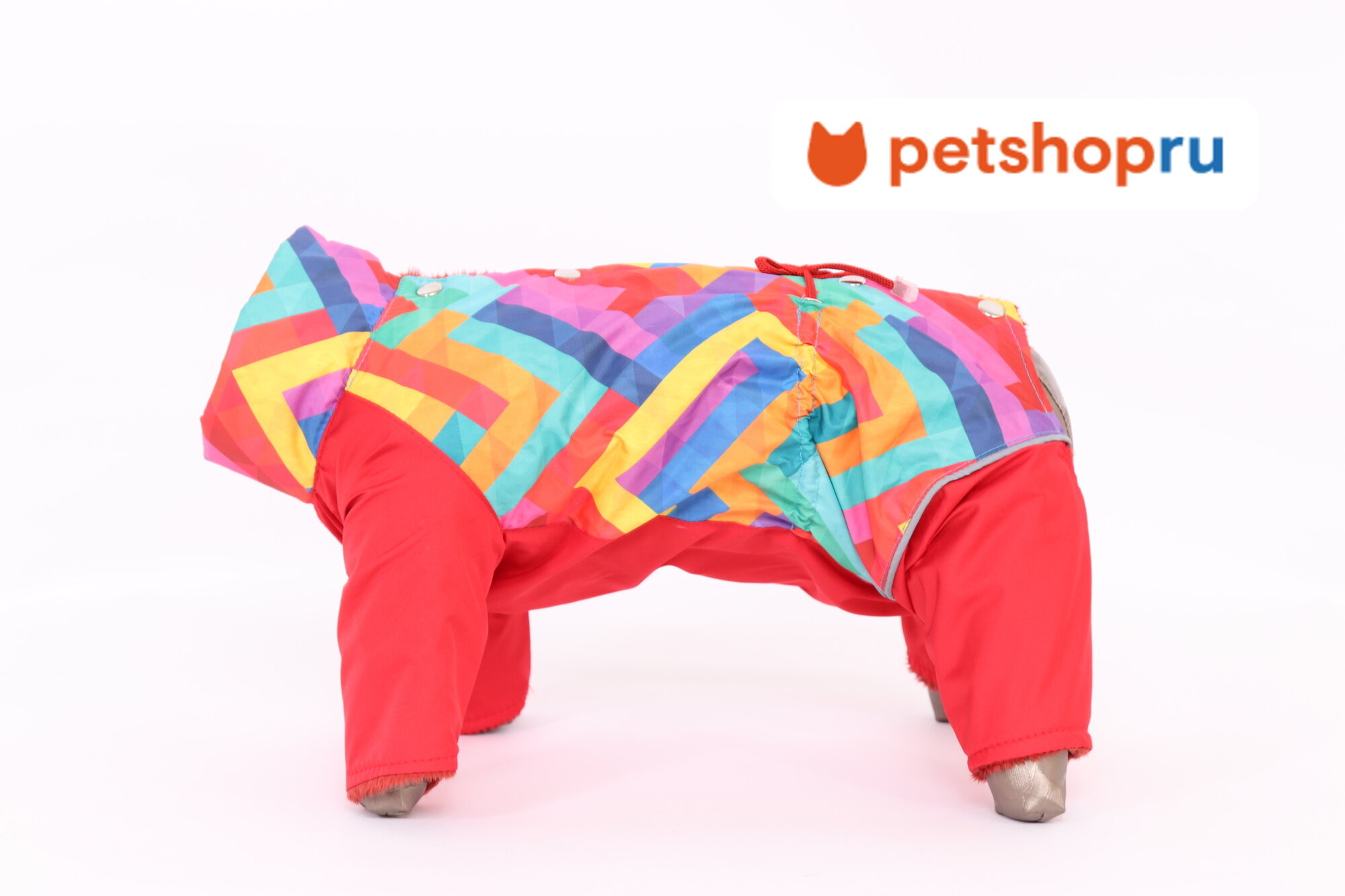 Yoriki Комбинезон для собак, Спектр, девочка, (красный), XL
