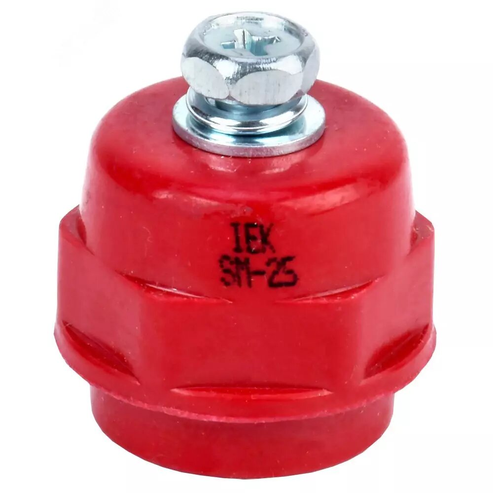 Изолятор шинный SM25 (М6) силовой с болтом IEK YIS11-25-06-B