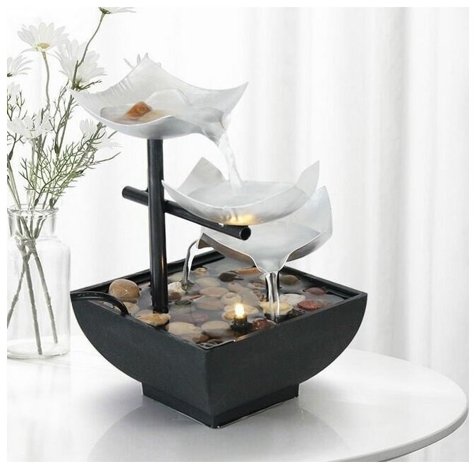 Фонтан декоративный настольный комнатный