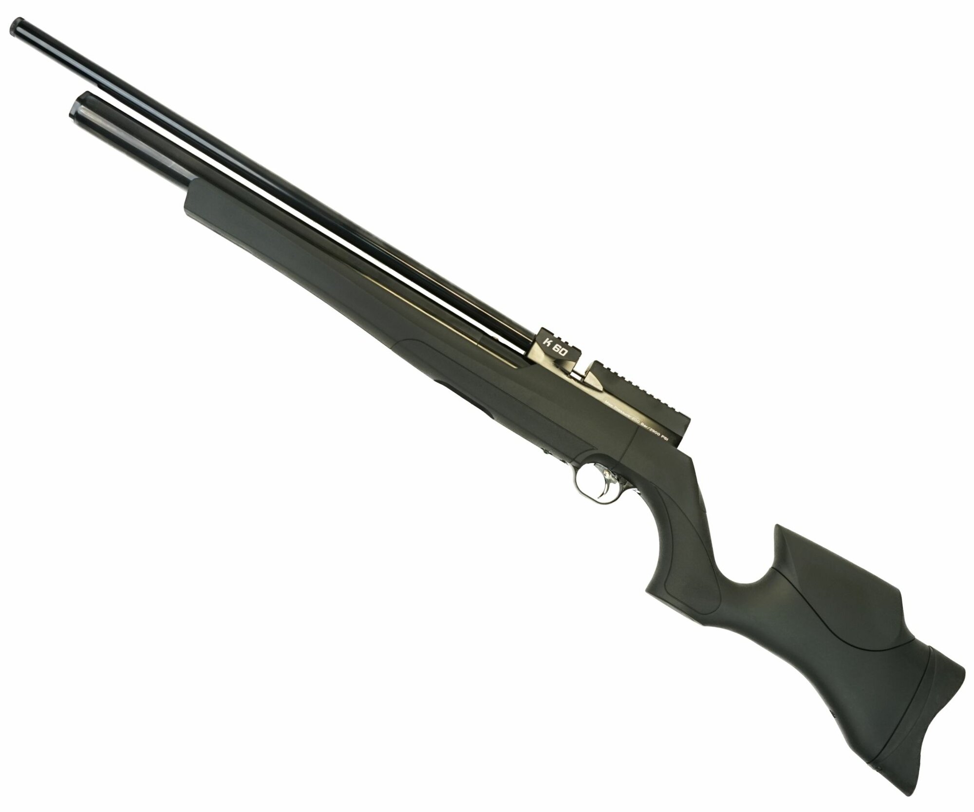 Пневматическая винтовка Кузей (Kuzey) K60 / K600 (пластик, PCP, 3 Дж) 5,5 мм