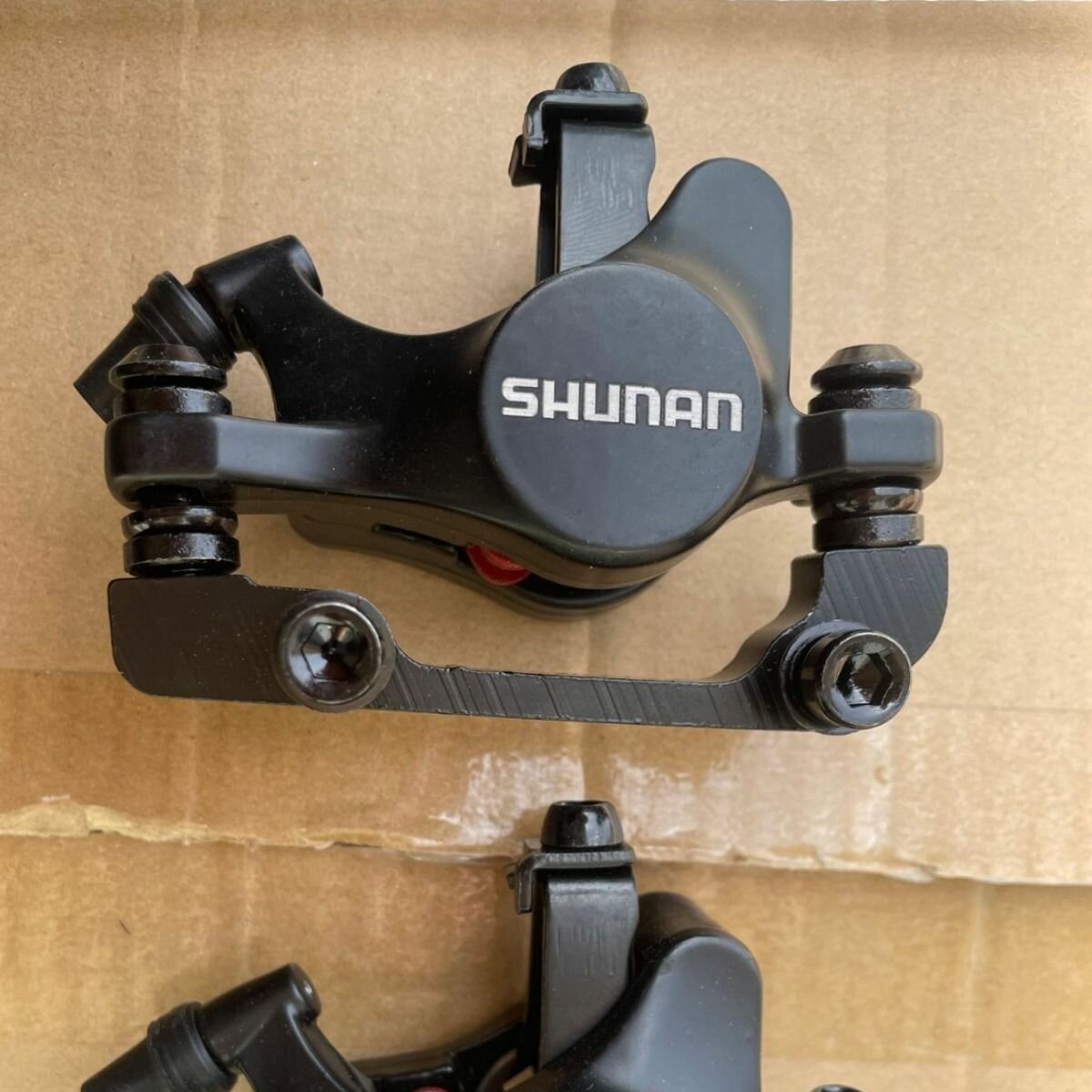 Передний и задний механический дисковый тормоз для велосипеда (двойного действия)