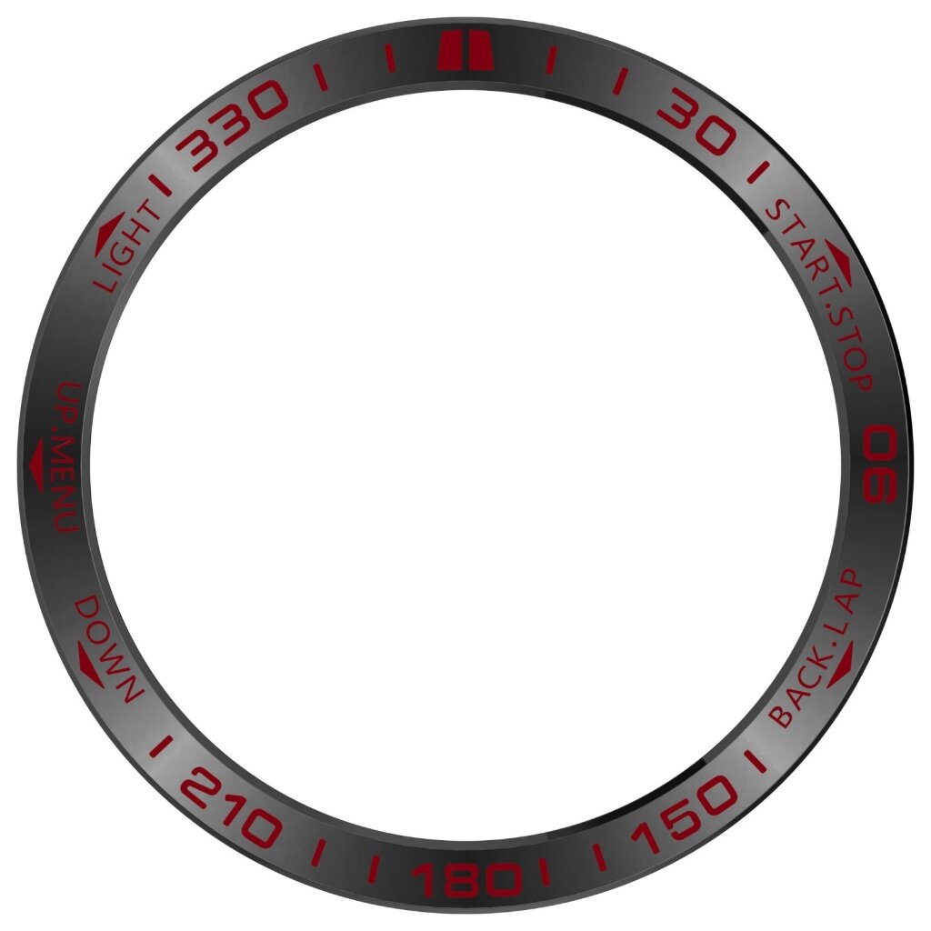 Стальной безель для часов, устойчивый к царапинам и ударам