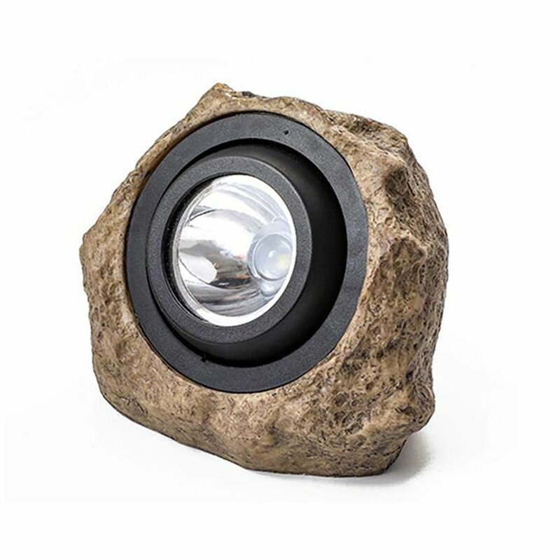 Брусчатка светодиодная, полимерпесчаная, имитация гранита, солнечная батарея, IP44