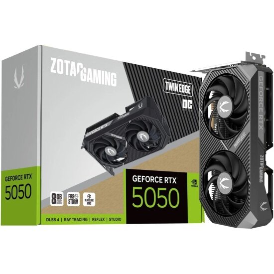 Видеокарта Zotac GeForce RTX 5050 TWIN EDGE OC 8G