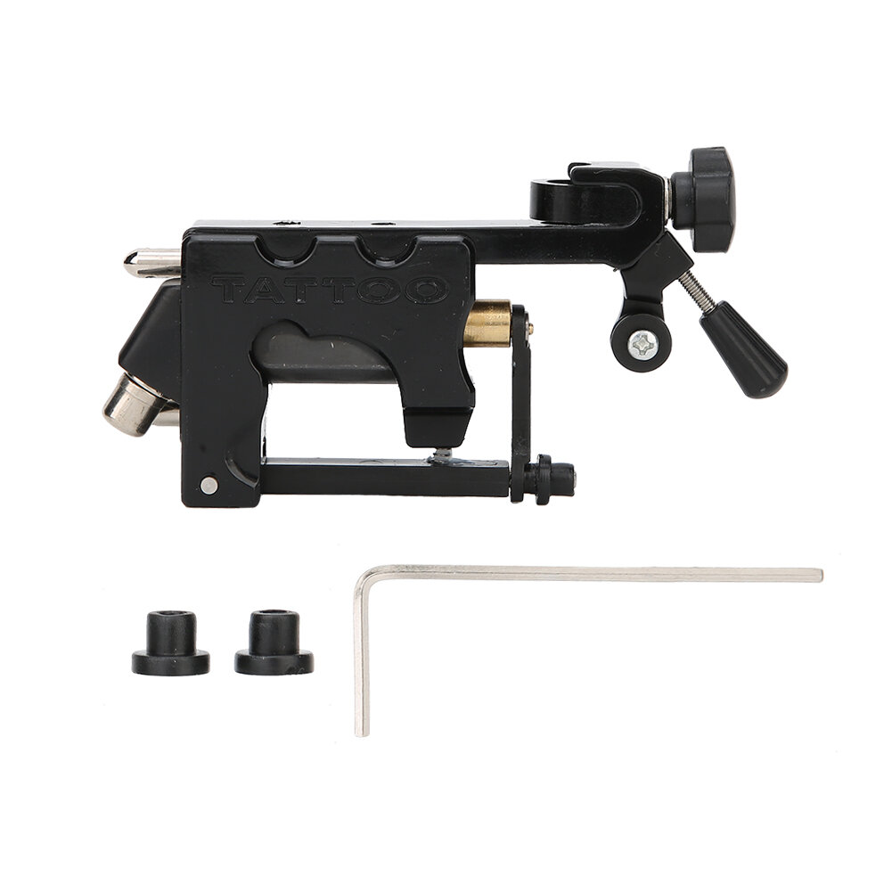 Машинка для татуировки с двойным интерфейсом Liner Shader Beauty Body Tattoo InstrumentBlack