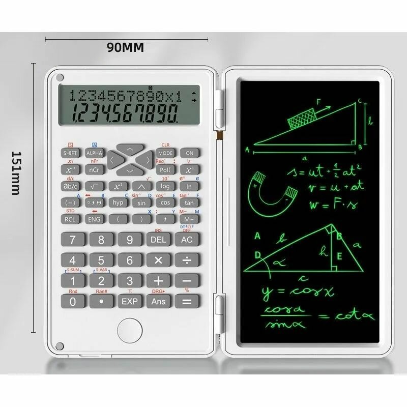 6" ЖК-планшетный рукописный калькулятор с научными функциями