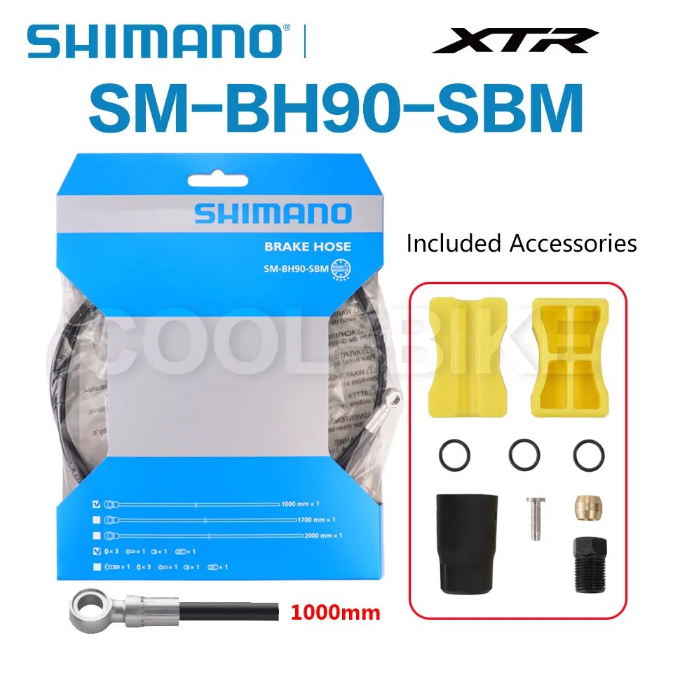 Тормозной шланг Shimano SM-BH90-SBM 1000mm