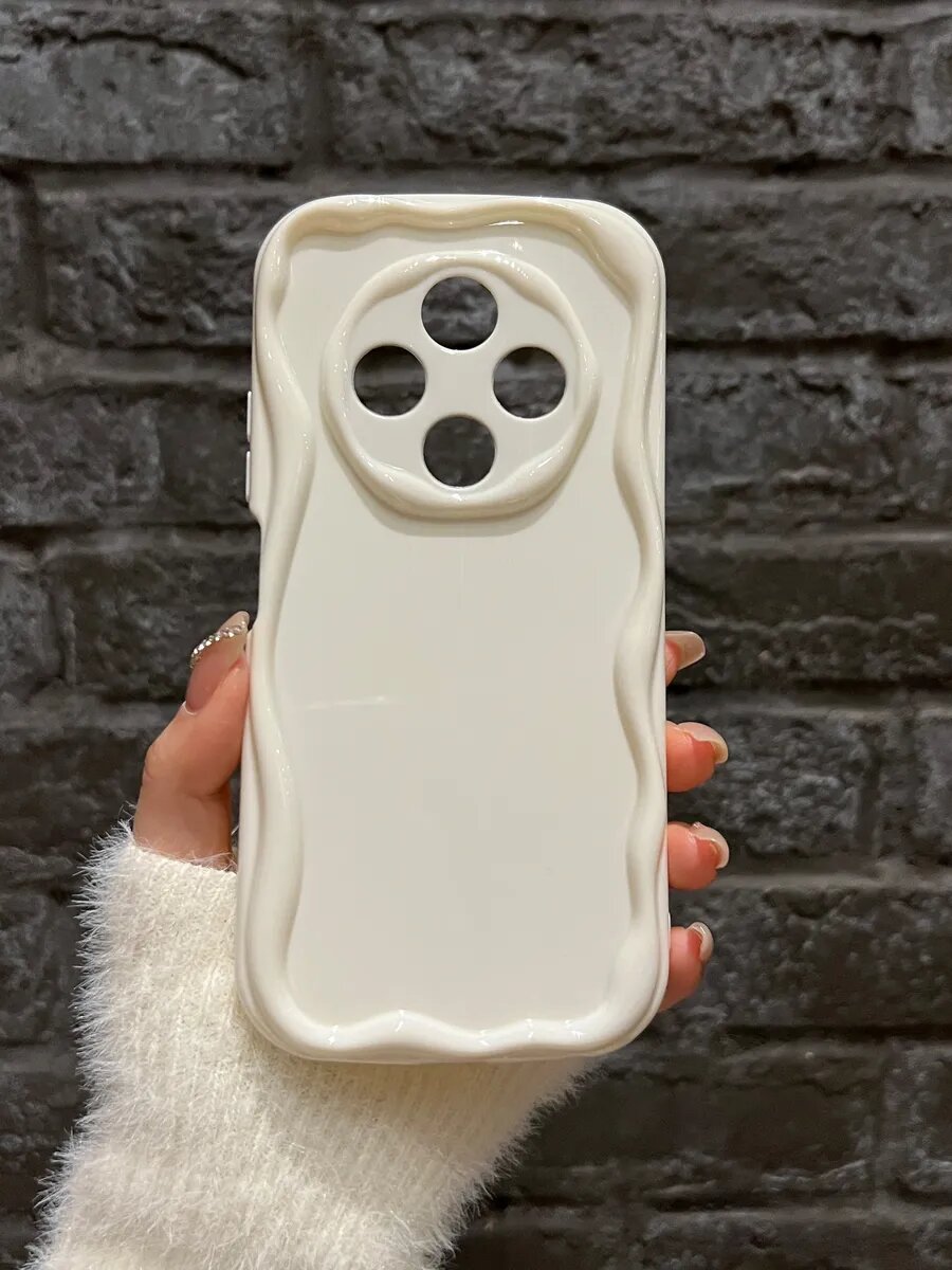 Чехол-накладка О'кейси, для Xiaomi Redmi 14C 4G /Poco C75, с защитой камеры, белый