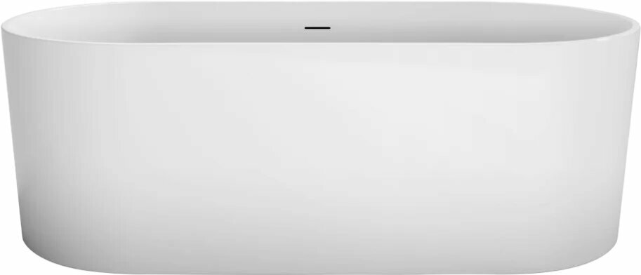 Акриловая ванна BelBagno BB705-1700-800 170x80, на ножках, отдельностоящая, белая, глянцевая, овальная