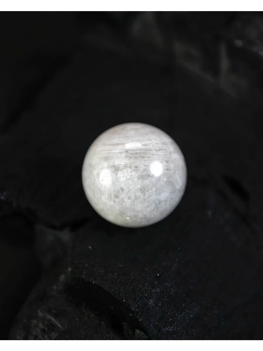 Лунный камень (Адуляр) - шар, диаметр 24-25 мм, 1шт