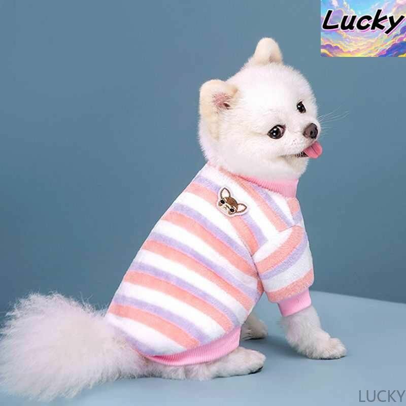 Теплая Зимняя Одежда Для Собак, Фланелевая Толстовка Для Животных -lucky собачья одежда зимняя одежда для собак флисовая толстовка
