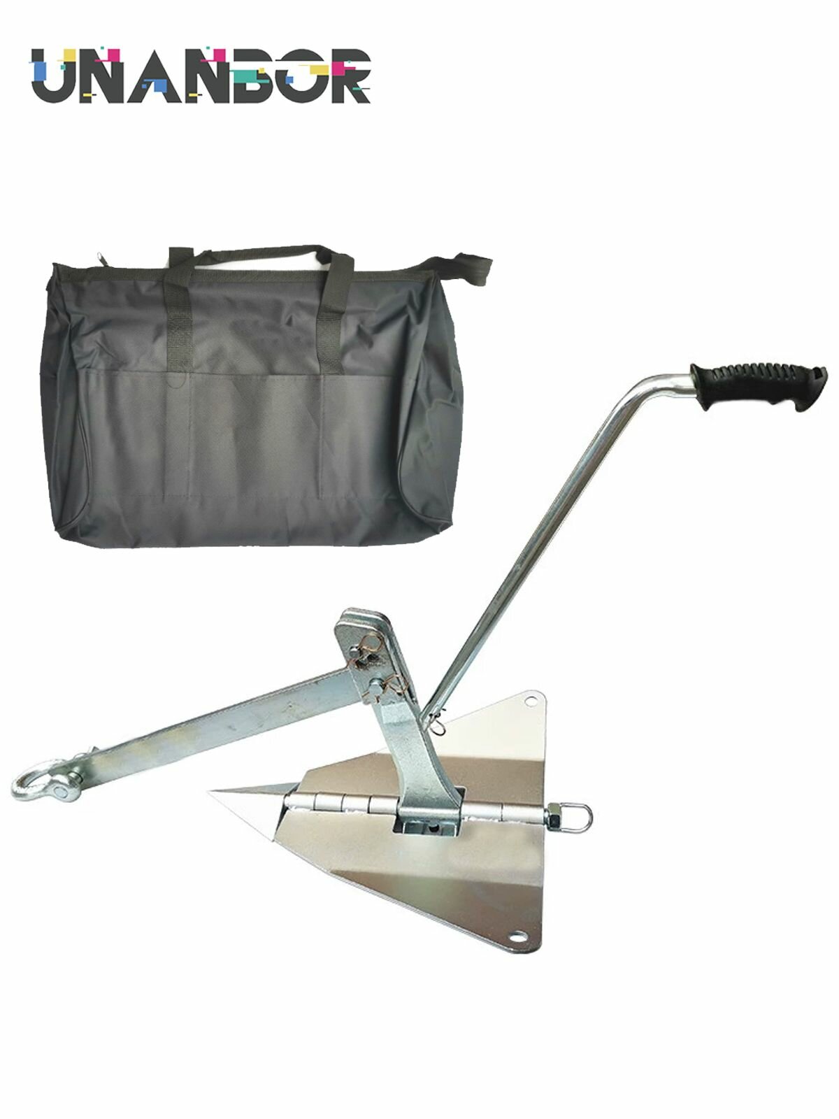 Складной стальной Якорь для лебёдки , Якорь для спасения транспортных средств , Средство для спасения на открытом воздухе