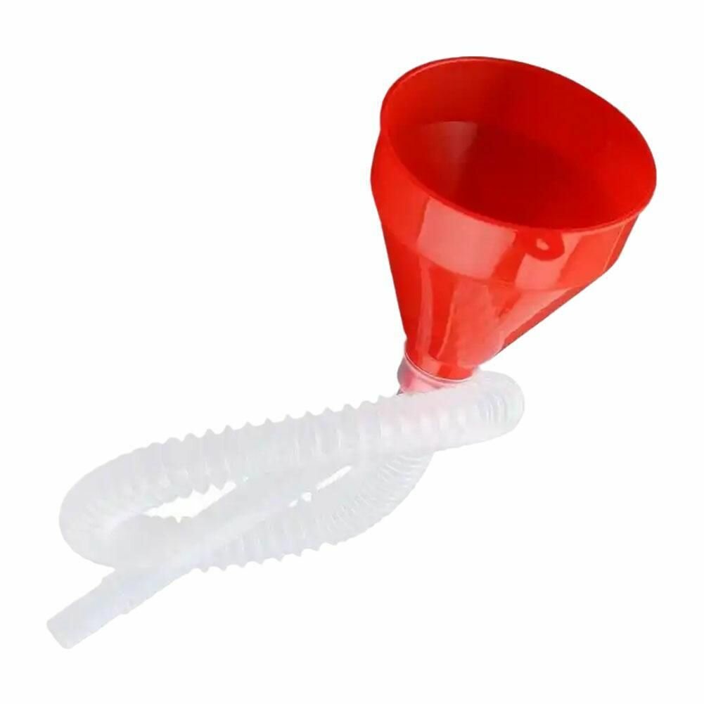 Воронка с длинной трубкой для точной заправки, пластиковая