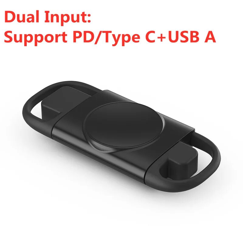 Магнитная беспроводная зарядная станция для часов, док-станция для Apple Watch Style 2 PD AND USB