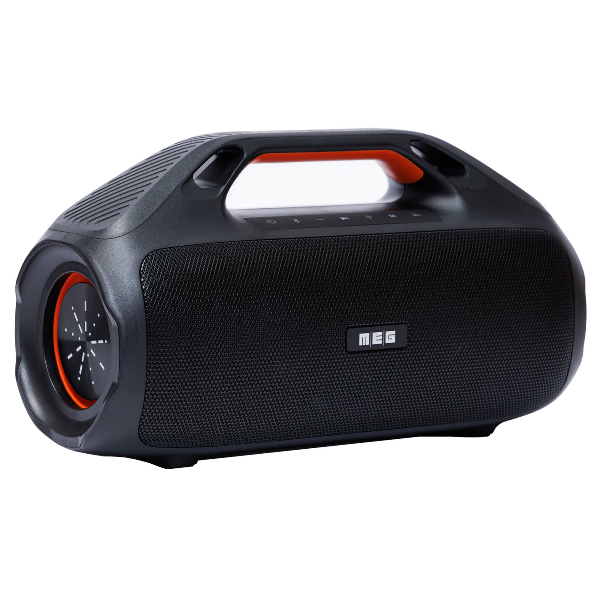 Беспроводная колонка MEG SDA100BL портативная, 100 вт, black