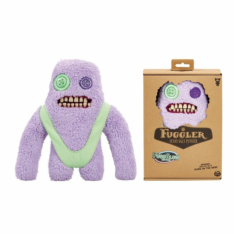 Fuggler Funny Ugly Monster Плюшевые игрушки куклы Детские осветить