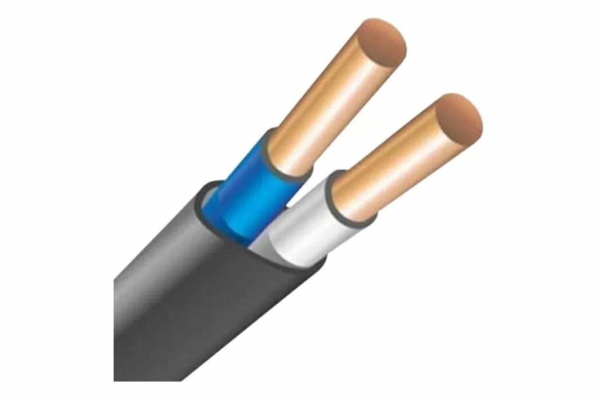 Электрический кабель вэкз ВВГ-Пнг(А)-LS 2*6,0 100 метров ГОСТ VEKZ00016