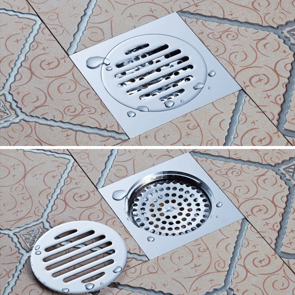 Слив для душа с антизапахом, пробкой для волос и противозасорным фильтром, съемная крышка для раковины, вставки для плитки в ванной комнате, туалете, ванной