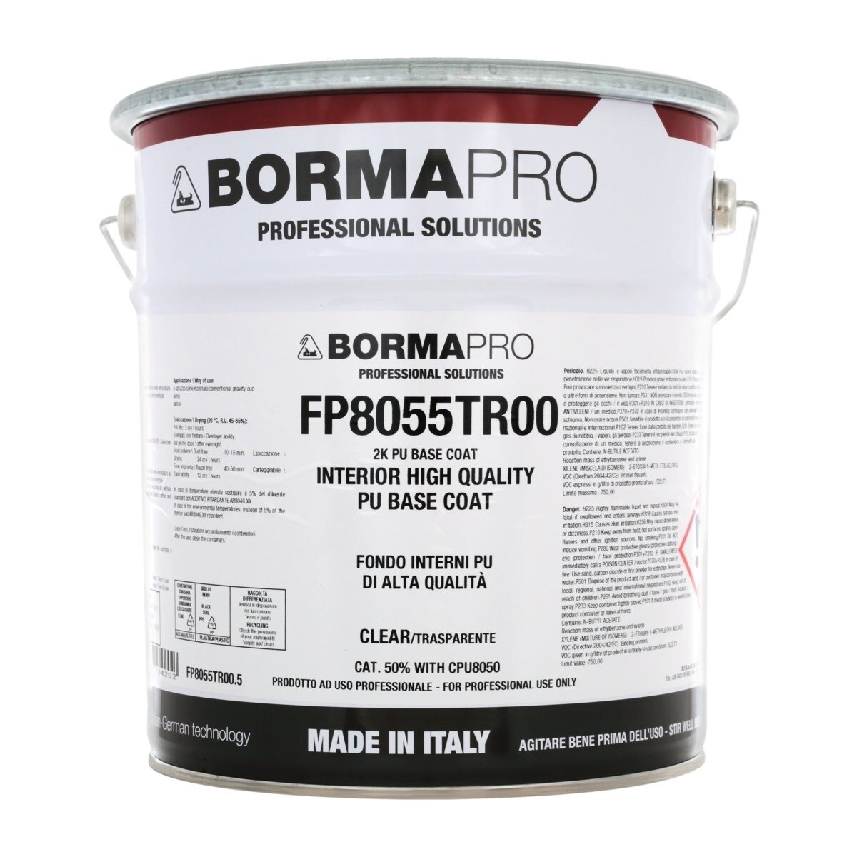 2К прозрачный полиуретановый грунт BormaPro 2K PU Base Coat Sealer 5 л FP8055TR00.5
