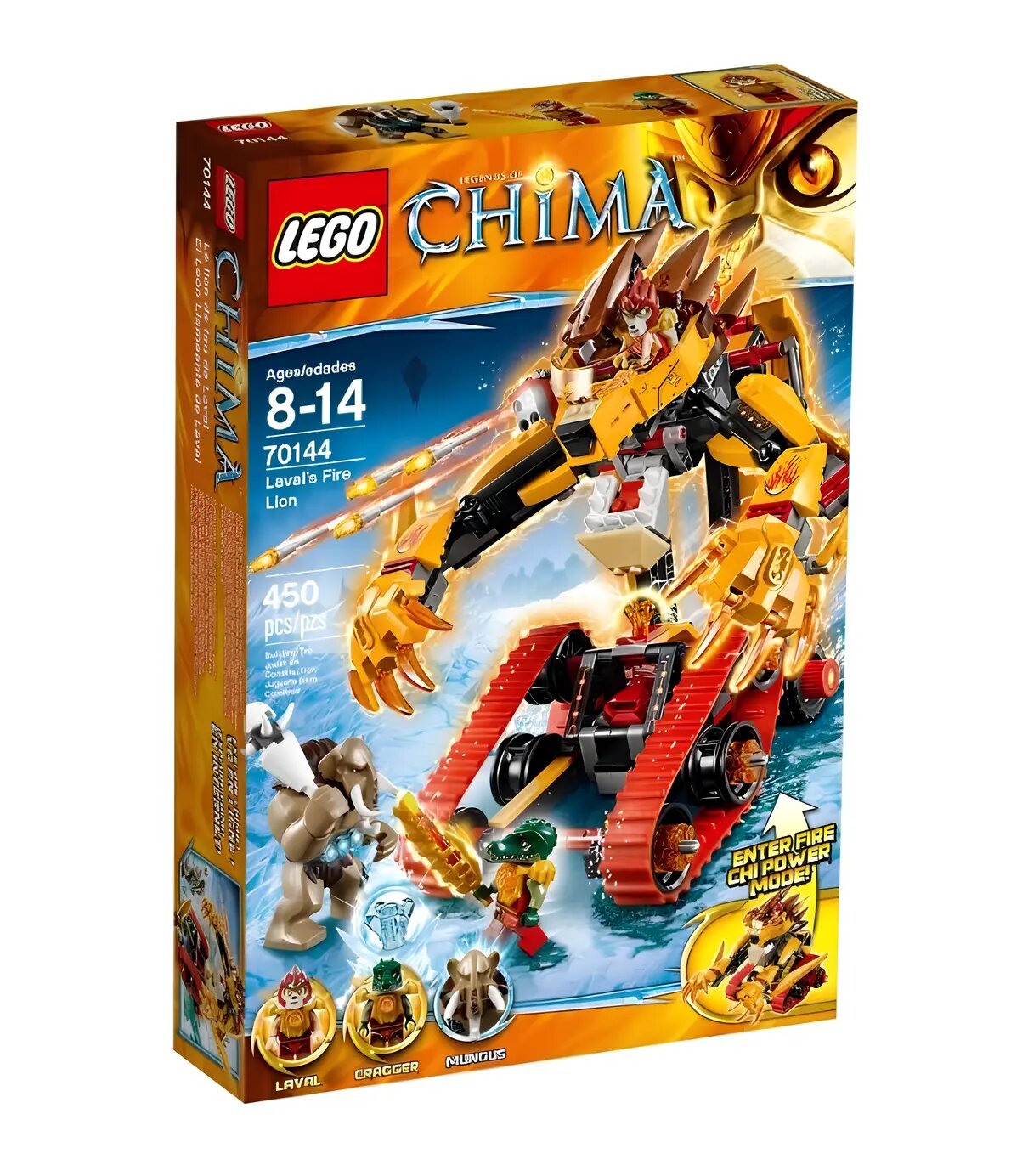 Конструктор LEGO Chima 70144 Огненный Лев Лавала