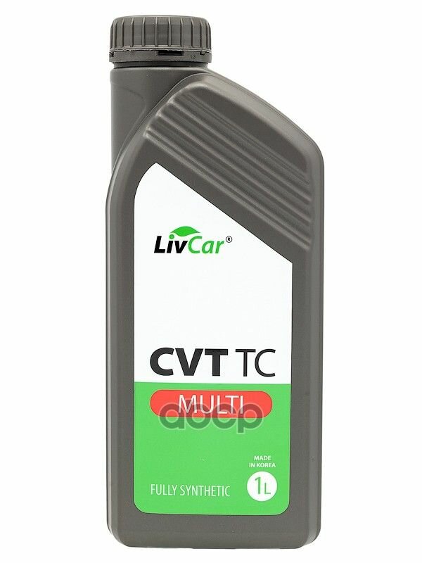 Масло Livcar Multi Cvt Tc Red 1Л (Корея) LivCar арт. LC0705RTC001