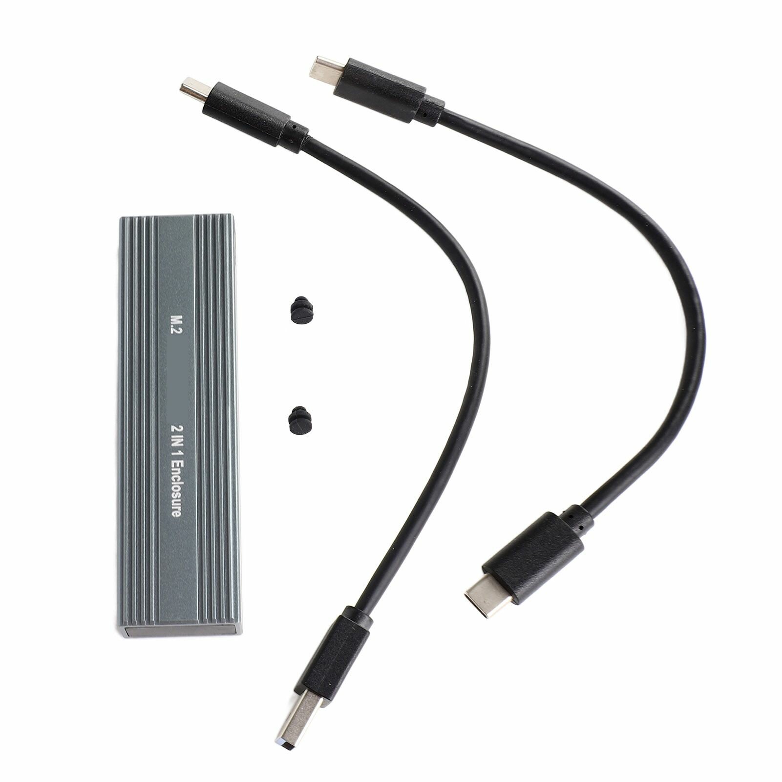 Корпус M.2 NVMe к USB Type-C 3.1, адаптер для SSD, M/B Key