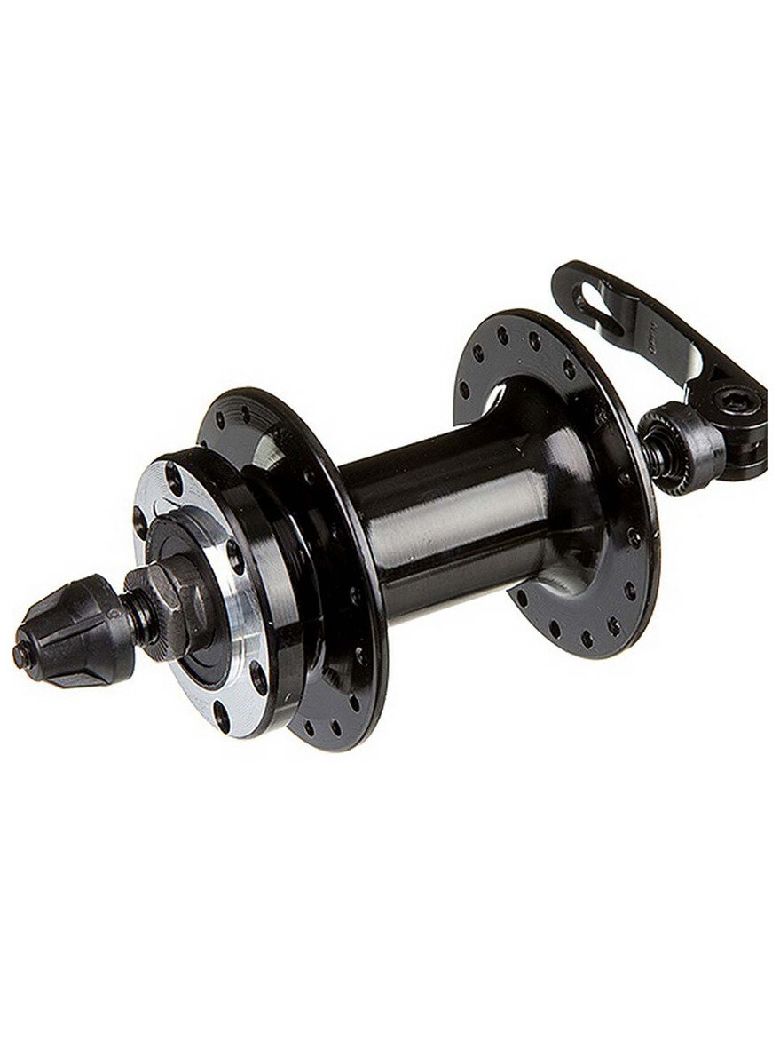 Втулка алюминий. перед. 36отв. д/диск. на 2-х промподшип. с эксц.100мм черная