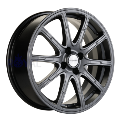 Литой колесный диск Khomen Wheels KHW1707 (Lada Vesta Cross) 6,5x17/4x100 ET43 D60,1 Gray