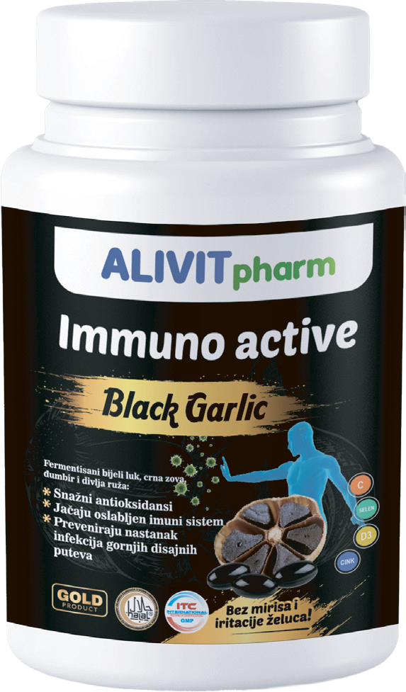 Черный чеснок иммуно актив ALIVITPHARM